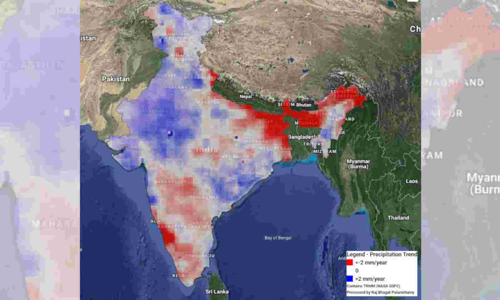 India Average Rainfall